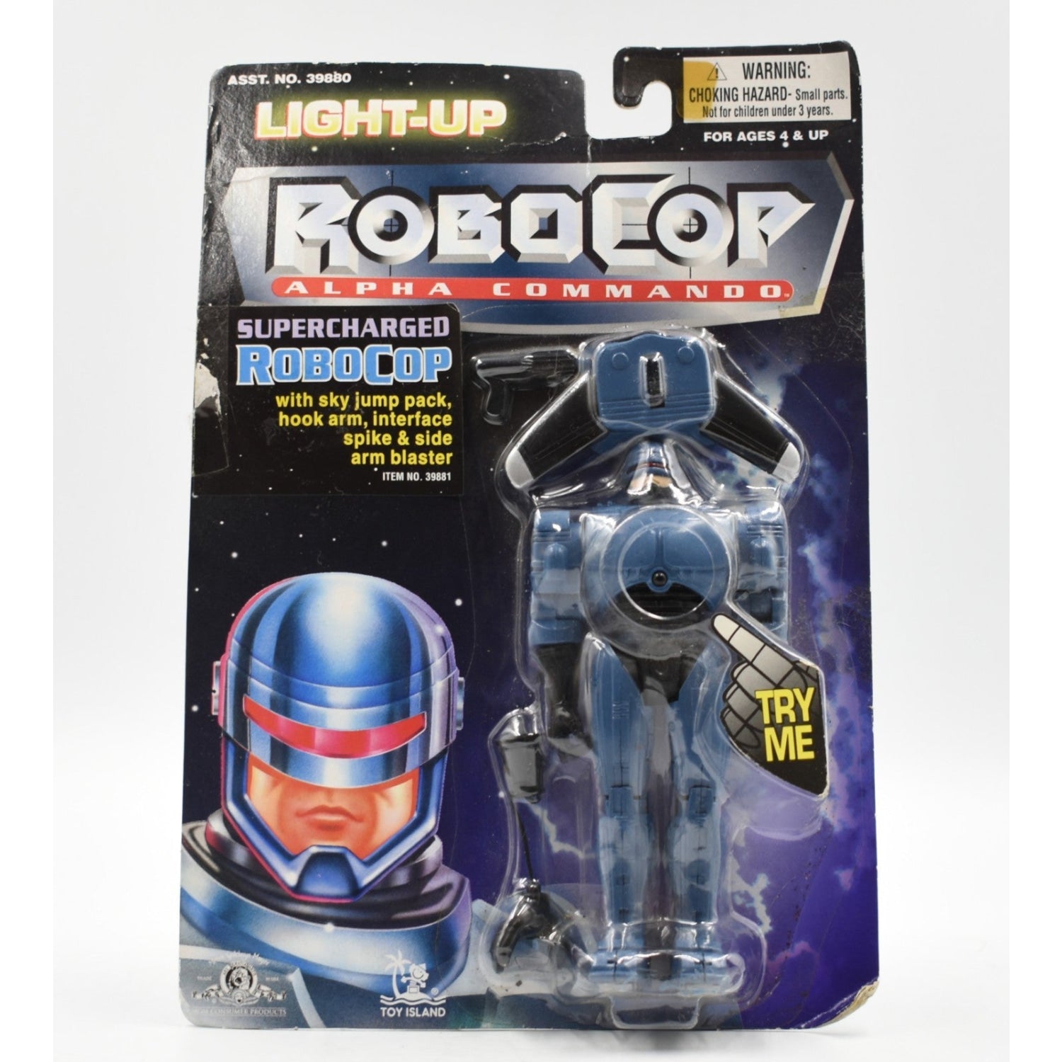 Toy Island - Light-Up Robocop Alpha Commando - Super Charged Robocop Figure