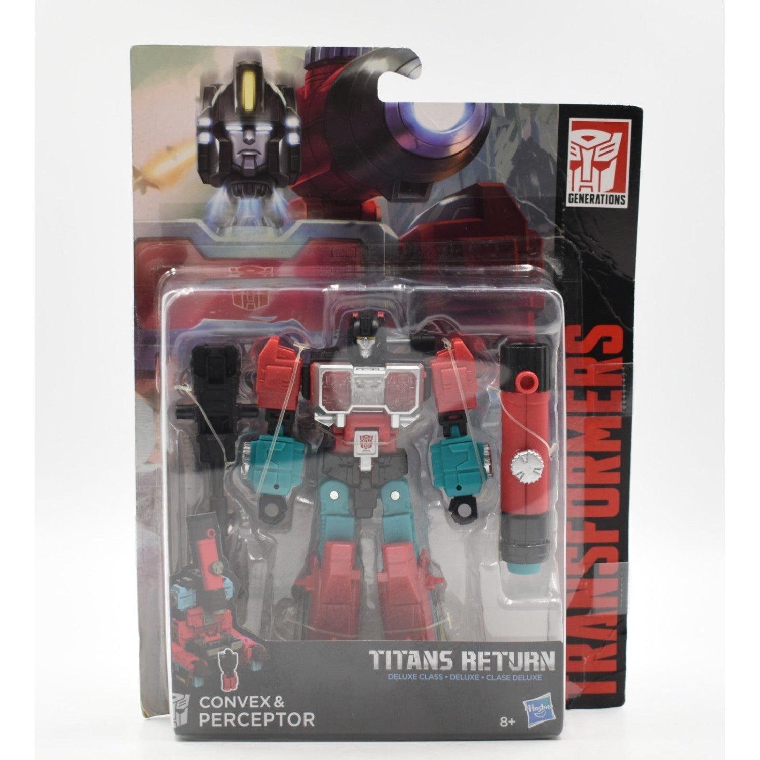 Transformers Generations Titans Return - Convex & Perceptor Action Figure