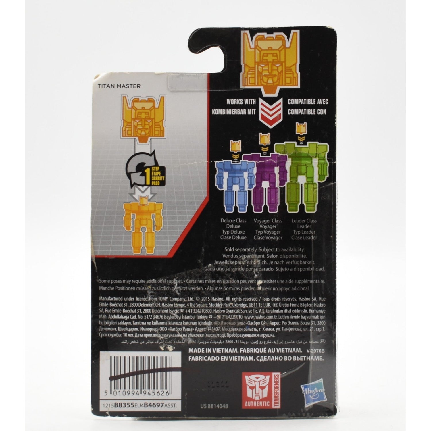 Transformers Generations Titans Return - Titan Master Brawn Action Figure