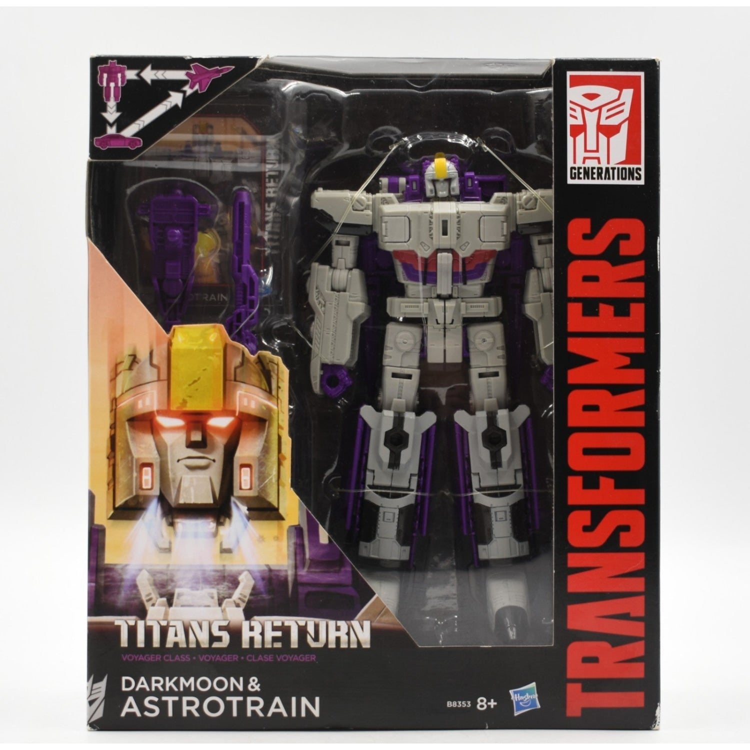 Transformers Titans Return Voyager Class - Darkmoon & Astrotrain Action ...
