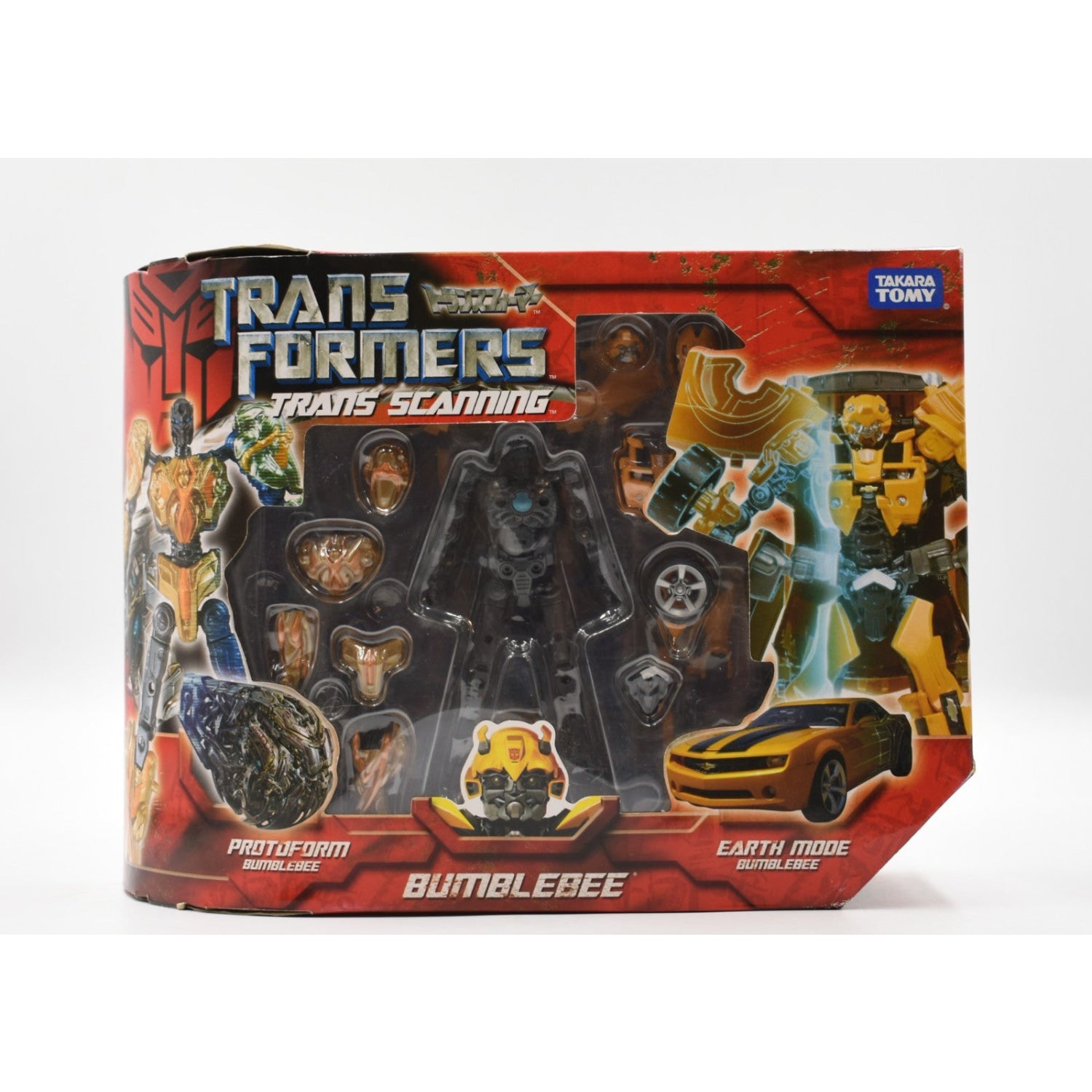Transformers Trans Scanning Protoform & Earth Mode Bumblebee Action Figure