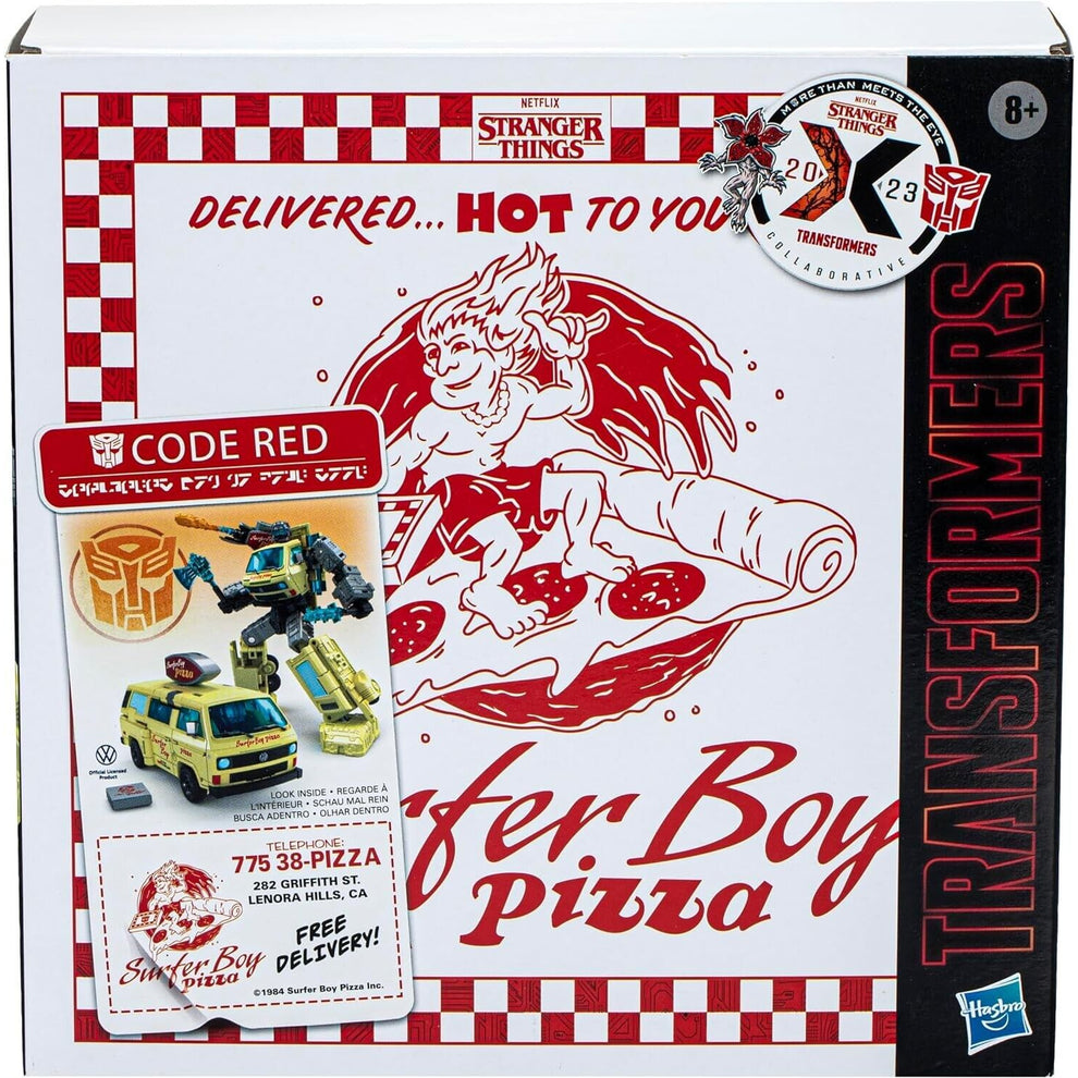 Transformers x Stranger Things Collaborative 2023 - Code Red Action Figure