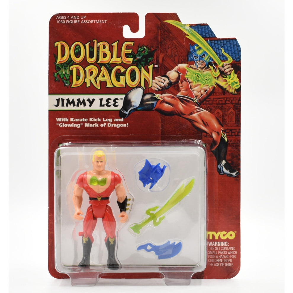 TYCO Double Dragon Jimmy Lee (Karate Kick Leg) Action Figure